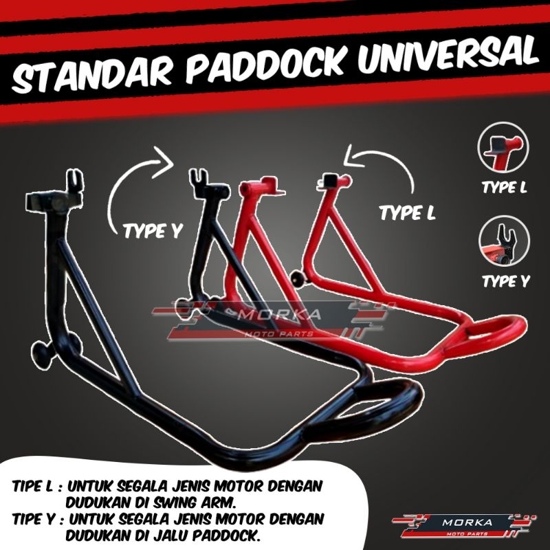 Jual Standar Paddock Belakang Motor Universal pedok Ninja R RR SS CBR ...