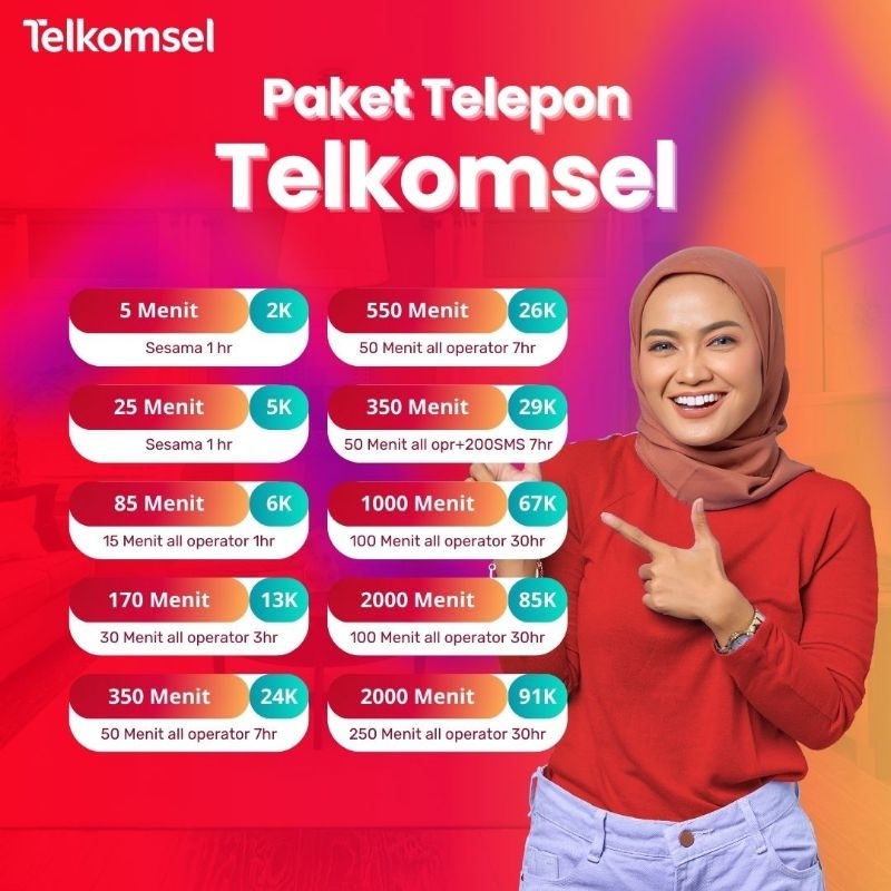 Jual PAKET NELPON TELKOMSEL/ISI ULANG PAKET NELPON TELKOMSEL | Shopee ...