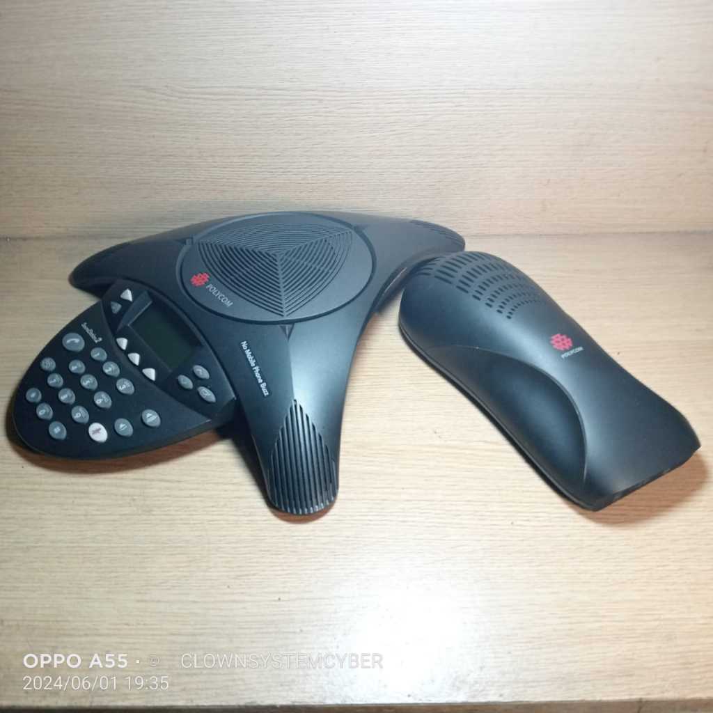 Jual Polycom Soundstation 2 Expandable Conference Phone | Shopee Indonesia