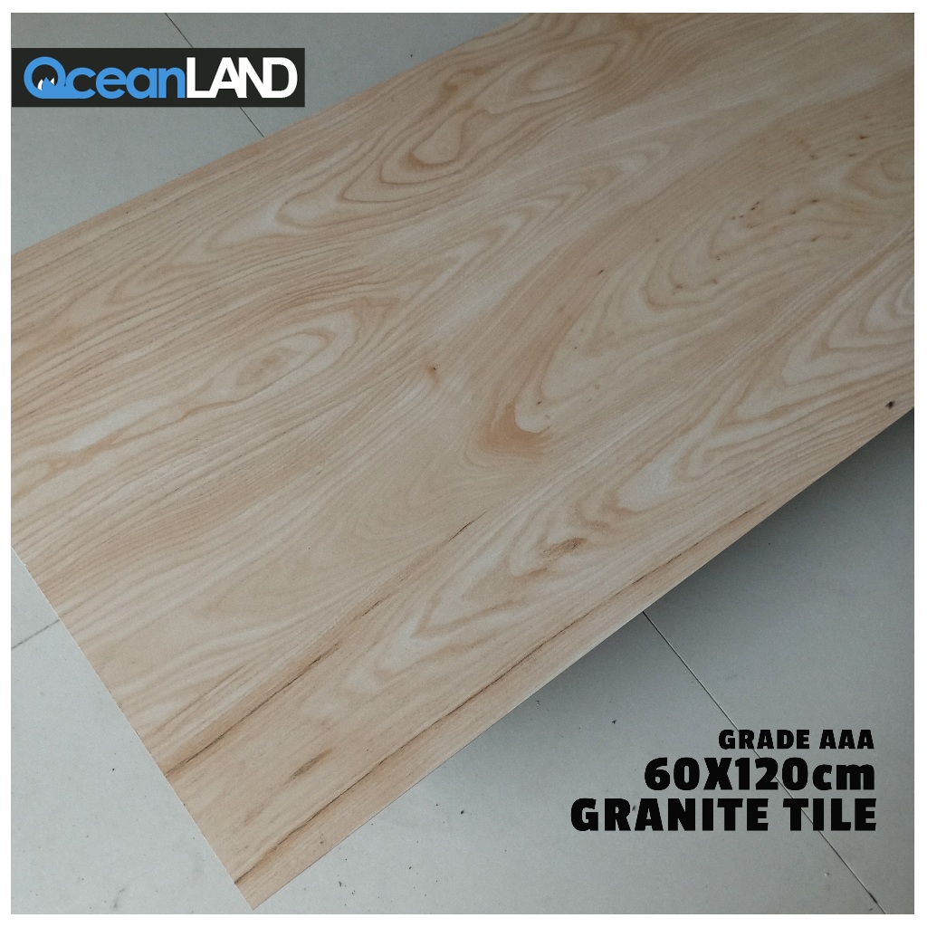 Jual Granit Lantai 60x120 Motif Kayu Coklat Muda Matt Original Granite ...