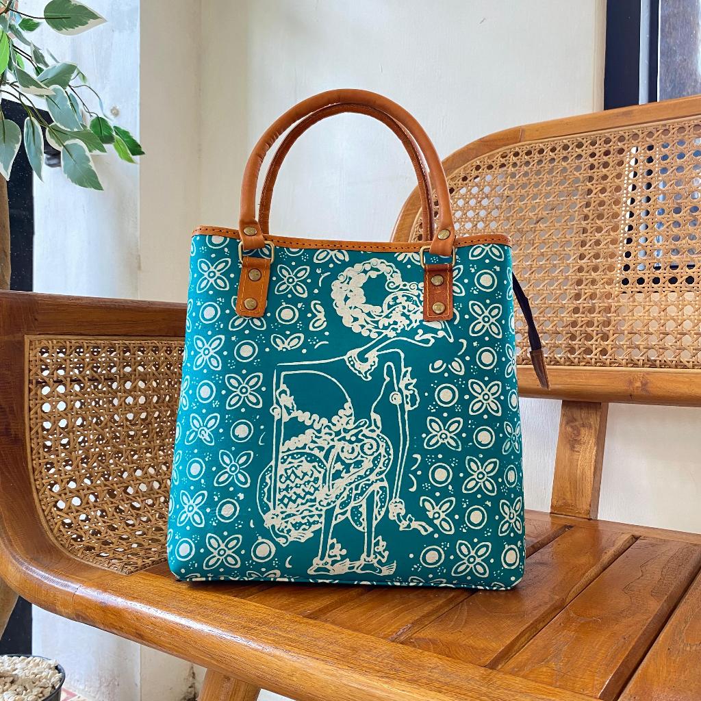 Jual Tas Handcarry dan Selempang Motif Batik Wayang l Tas Handcarry ...