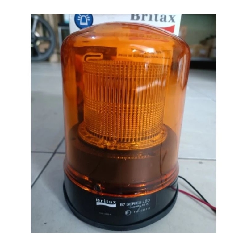 Jual LAMPU BRITAX ROTARY LED DOUBLE MIKA 12V/24V BEACON MODEL KEDIP ...