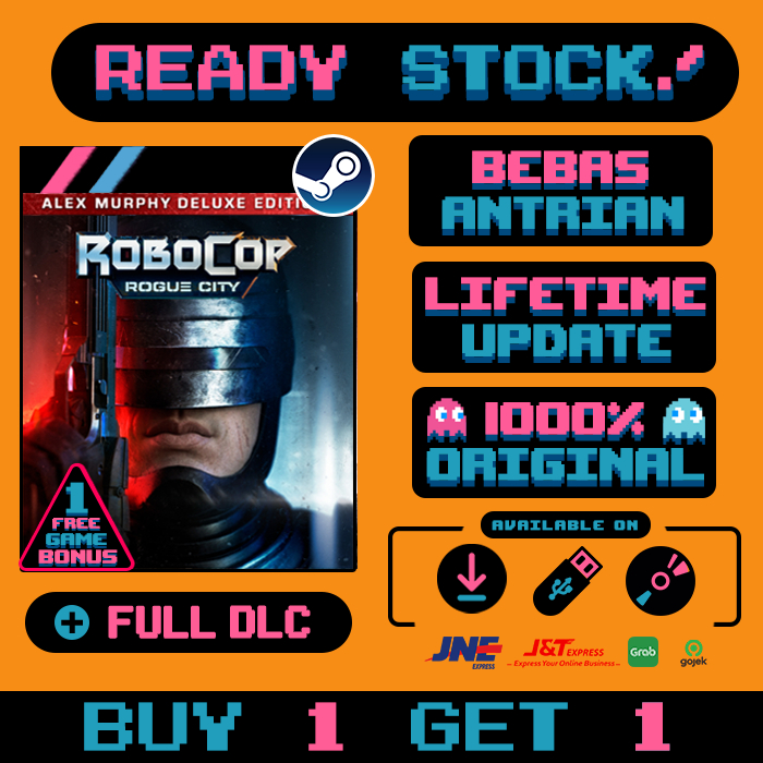 Jual RoboCop Rogue City Alex Murphy Edition PC ORIGINAL | Shopee Indonesia