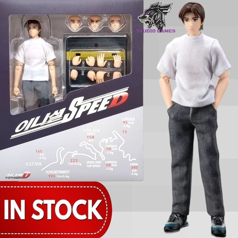 Jual Dasin Model Initial D - Fujiwara Takumi 1/10 Scale Action Figure ...