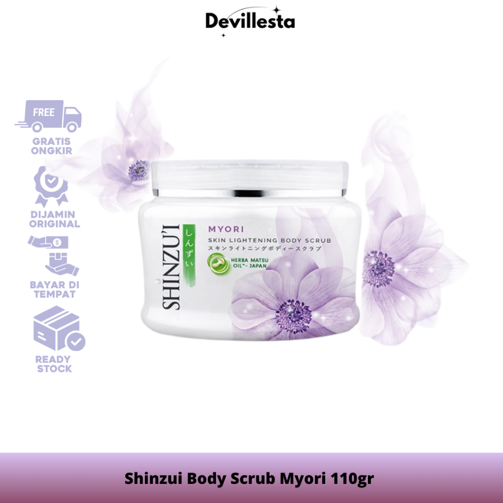 Jual Shinzui Myori Skin Lightening Body Scrub 110g | Shopee Indonesia