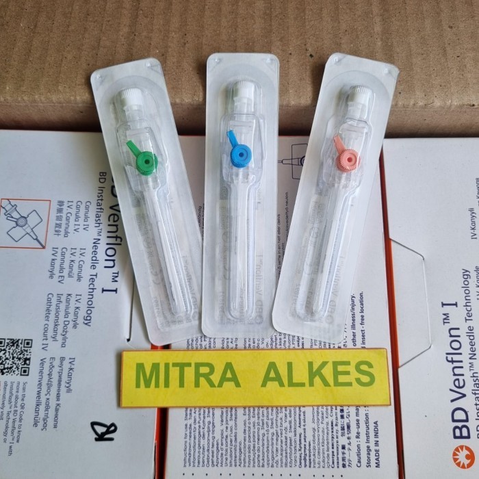 Jual Venflon BD 18G 20G 22G. Venvlon BD. Fenflon BD 18 20 22 G ...