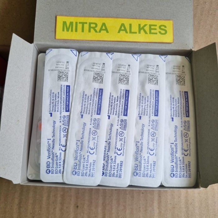 Jual Venflon BD 18G 20G 22G. Venvlon BD. Fenflon BD 18 20 22 G ...