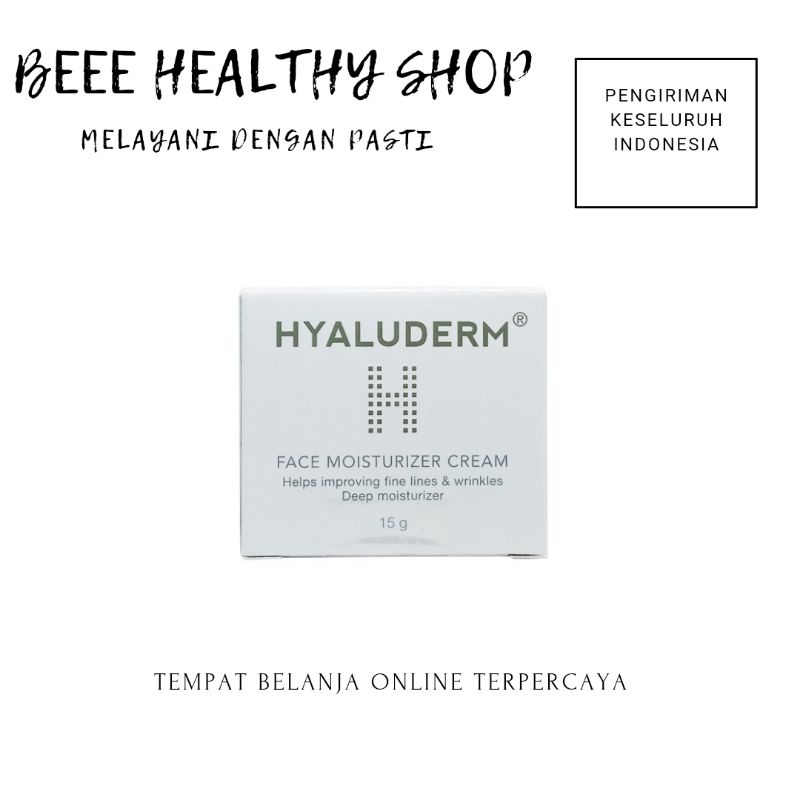 Jual Hyaluderm Cream 15 Gr / Face Moisturizer Cream | Shopee Indonesia