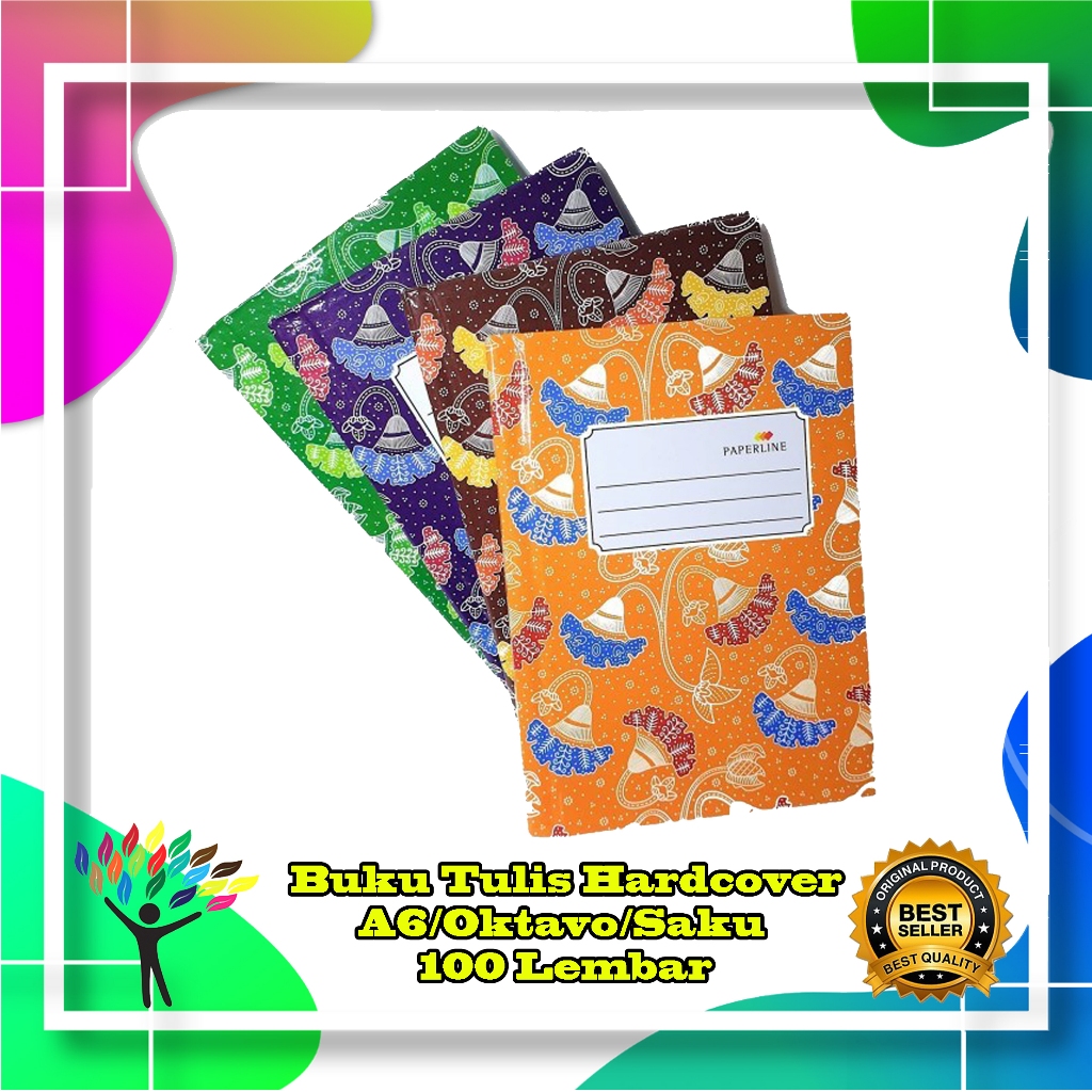 Jual BUKU PAPERLINE OKTAVO 100 / Buku Hardcover Tebal Paperline PPL ...