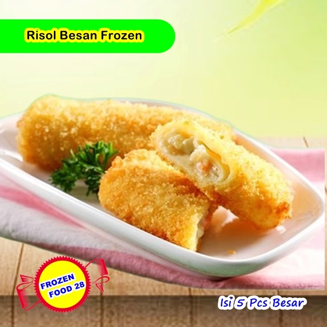 Jual Risol Mayo Frozen, Risoles Ragout Mayo Mayonaise Isi 5, Risol ...