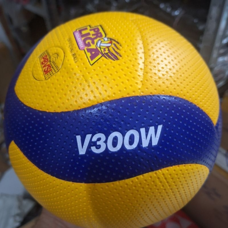Jual BOLA VOLLY MIKASA V300W THAILAND / MIKASA V300W KULIT JERUK PROLIGA | Shopee Indonesia