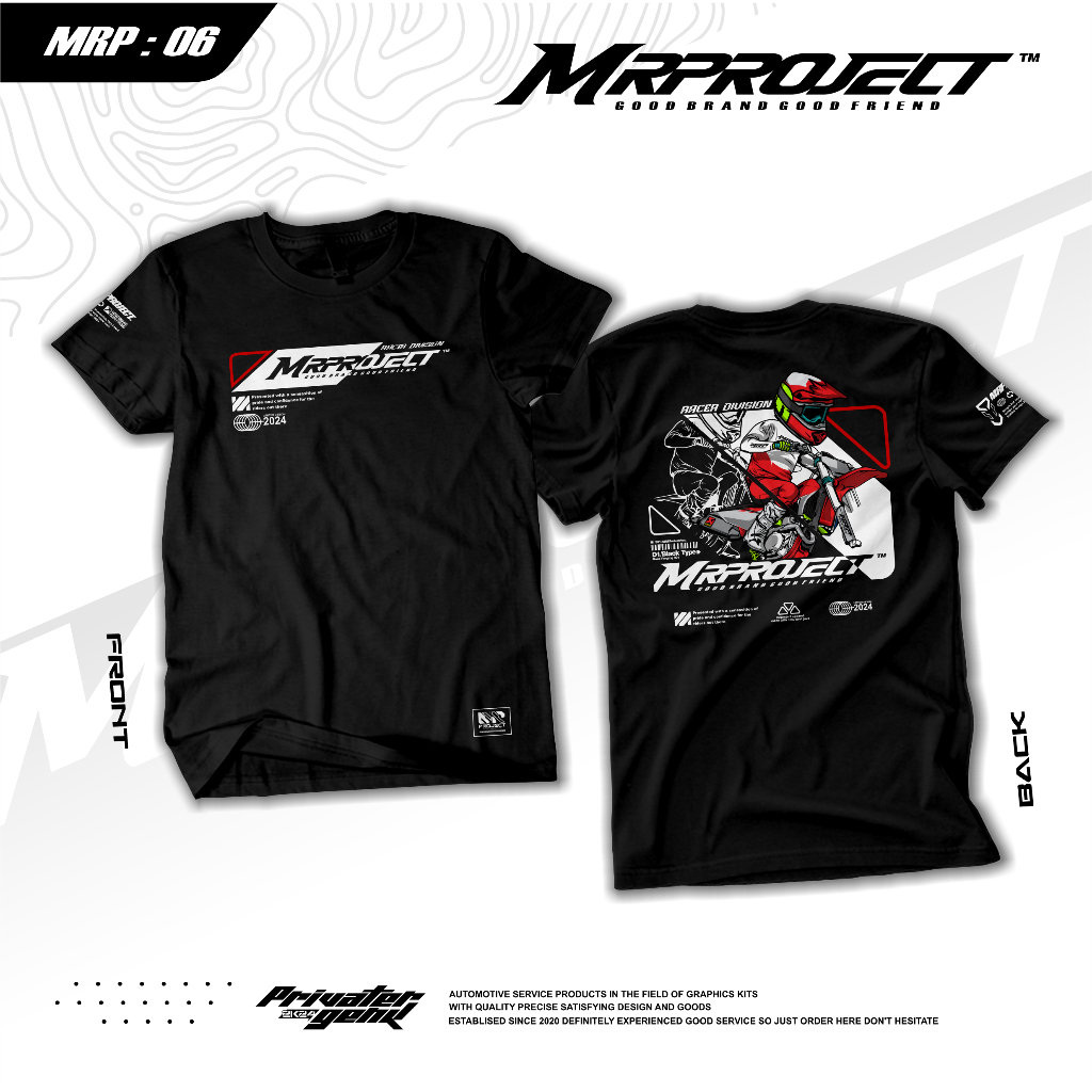 Jual T-SHIRT KAOS MRP 06 TANGAN PENDEK | Shopee Indonesia