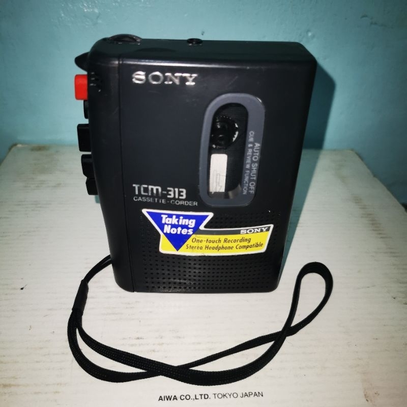 Jual Walkman Sony TCM-313 Cassette Corder | Shopee Indonesia