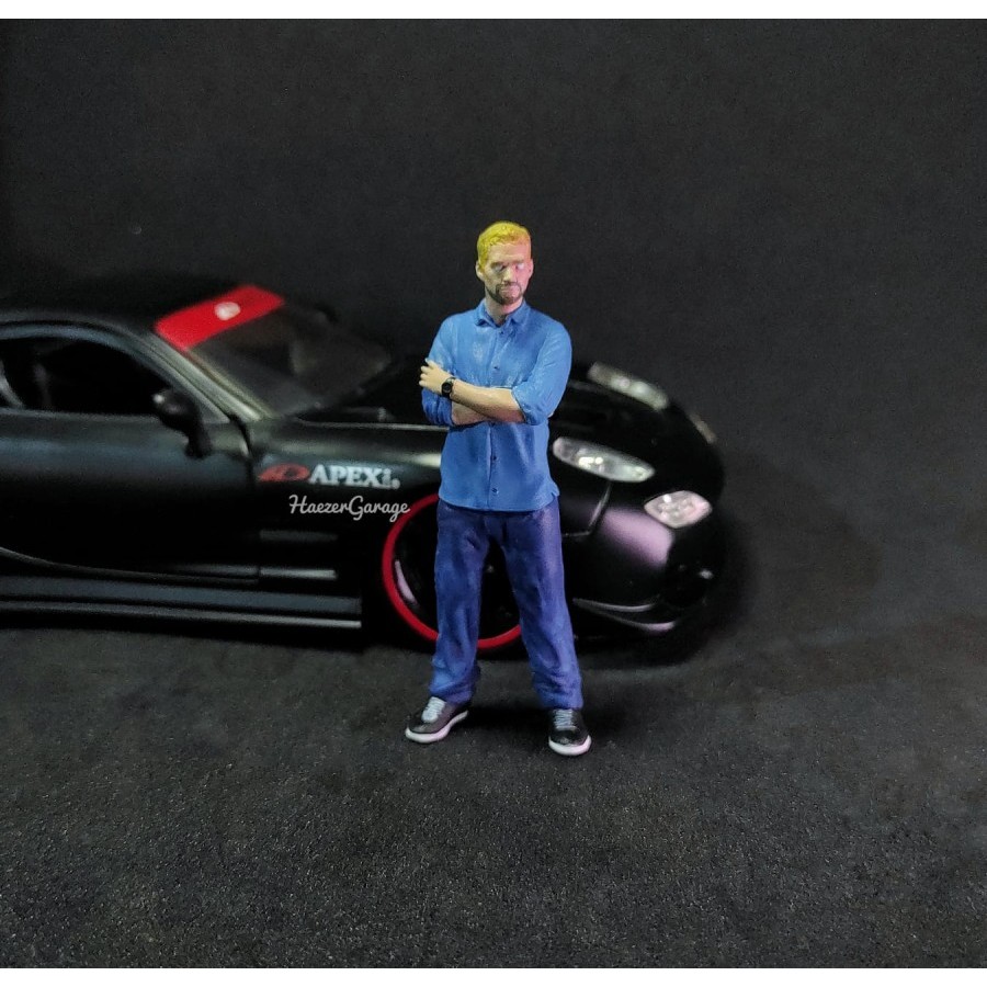 Jual HG Figure Brian Skala 1/24 Fast And Furious Fnf Preiser Noch - F3D ...