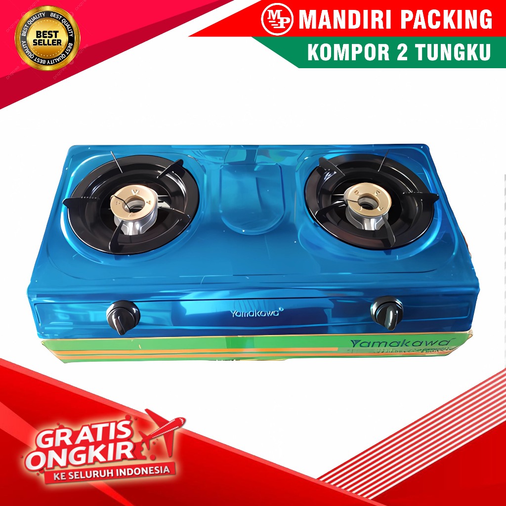Jual Yamakawa Kompor Gas 2 Tungku Bahan Kuat Ringan Dan Mudah Di ...