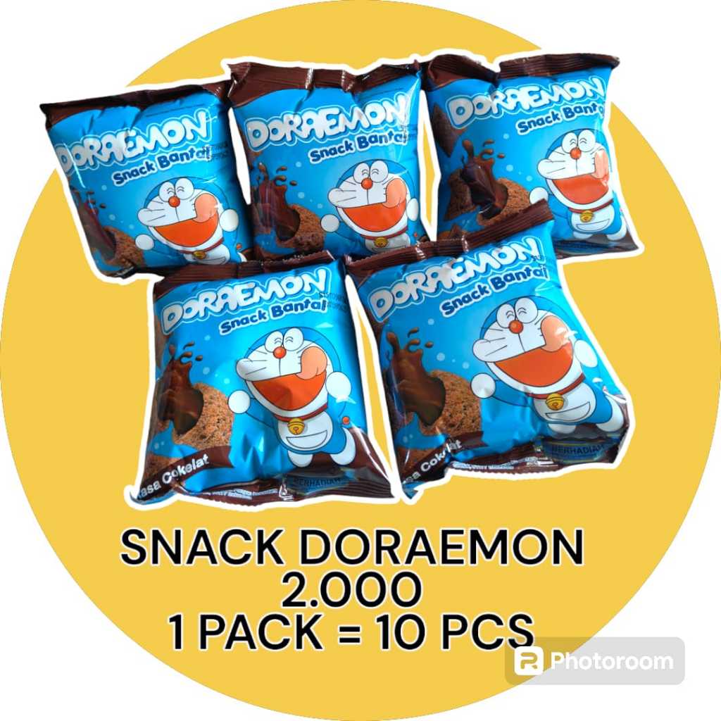 Jual SNACK DORAEMON 2.000 BERHADIAH (5 PCS) | Shopee Indonesia