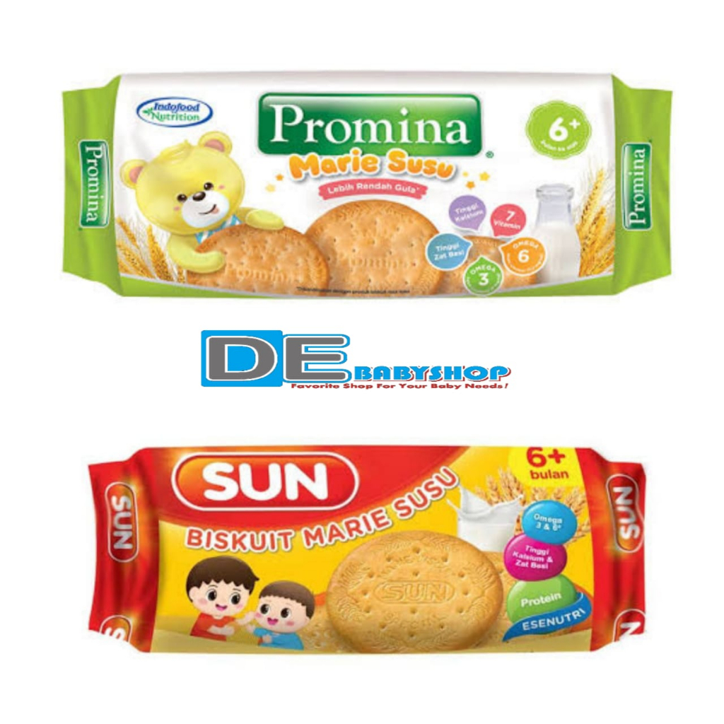 Jual Biskuit MARIE susu Roll baby 6+ / Promina / Sun / isi 150gr / 80gr ...