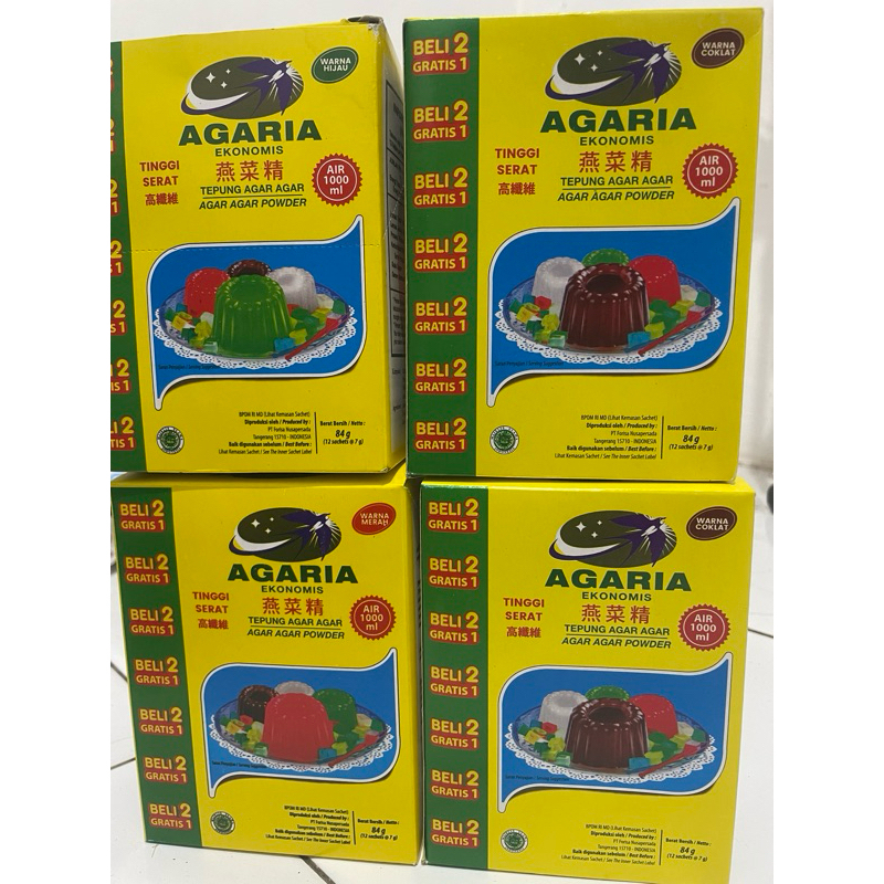 Jual Agaria Agar Agar Isi 3 PCS | Shopee Indonesia