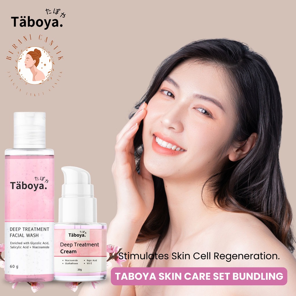 Jual Taboya Deep Treatment Series (Facial Wash + Cream) | Shopee Indonesia