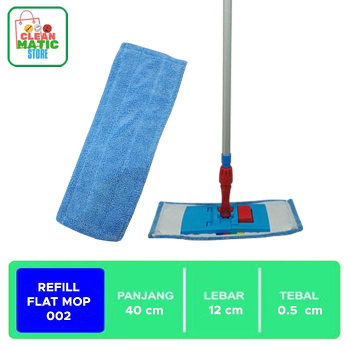 Jual REFILL FLAT MOP 002 - Isi Ulang Alat Pel Datar Microfiber Untuk ...