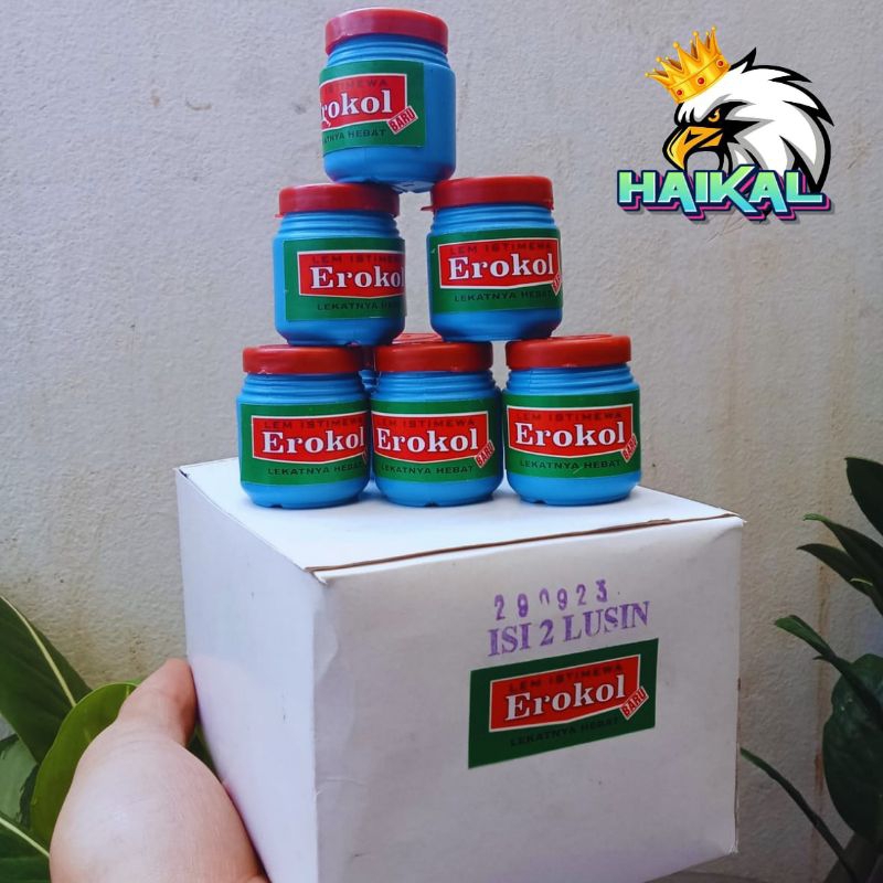 Jual 1 Pak Lem Kertas Erokol Lem Kertas Colek Lem Takol Isi (24pcs ...