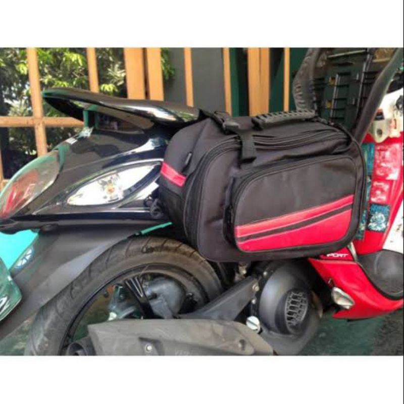 Jual Side bag motor jumbo XL waterproof kapasitas 35 liter | Shopee ...