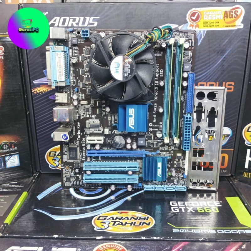 Jual PAKET Motherboard G41 Asus Processor Intel Core 2 Duo Memory RAM 4Gb DDr3 Socket LGA 775 ...