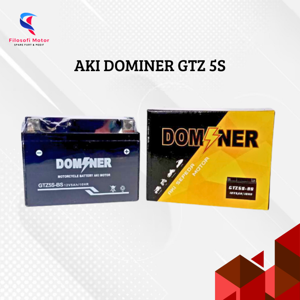 Jual Aki Motor Honda Beat Aki Kering Accu Kering MF GTZ5S DOMINER/aki ...