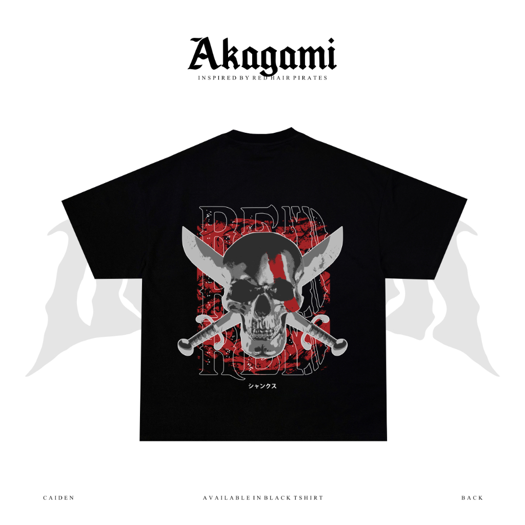 Jual [PRE ORDER] CAIDEN KAOS ANIME ONE PIECE - AKAGAMI PIRATES | Shopee ...