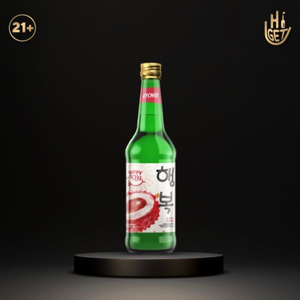 Jual Happy Soju Lychee 360mL - Soju Lokal Rasa Lychee / Soju Lokal Rasa ...