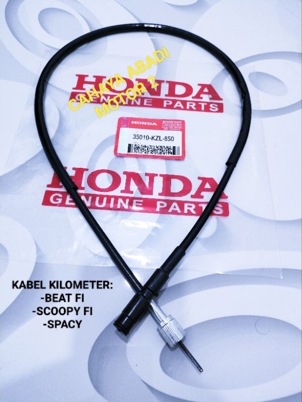 Jual KABEL SPEEDOMETER KILOMETER HONDA KZL BEAT FI VARIO 110 FI SCOOPY ...