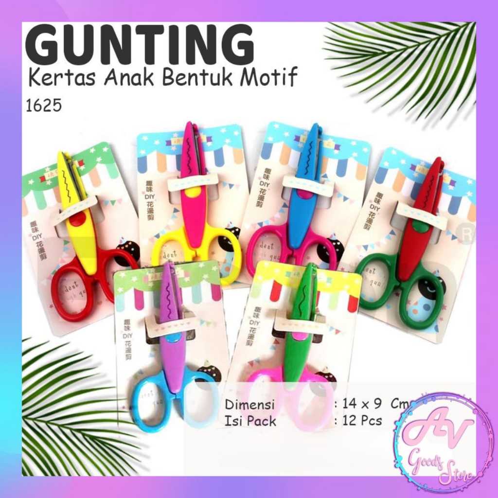 Jual Gunting Gerigi 1625 / Gunting Bentuk Motif Gerigi / Guting ZigZag ...