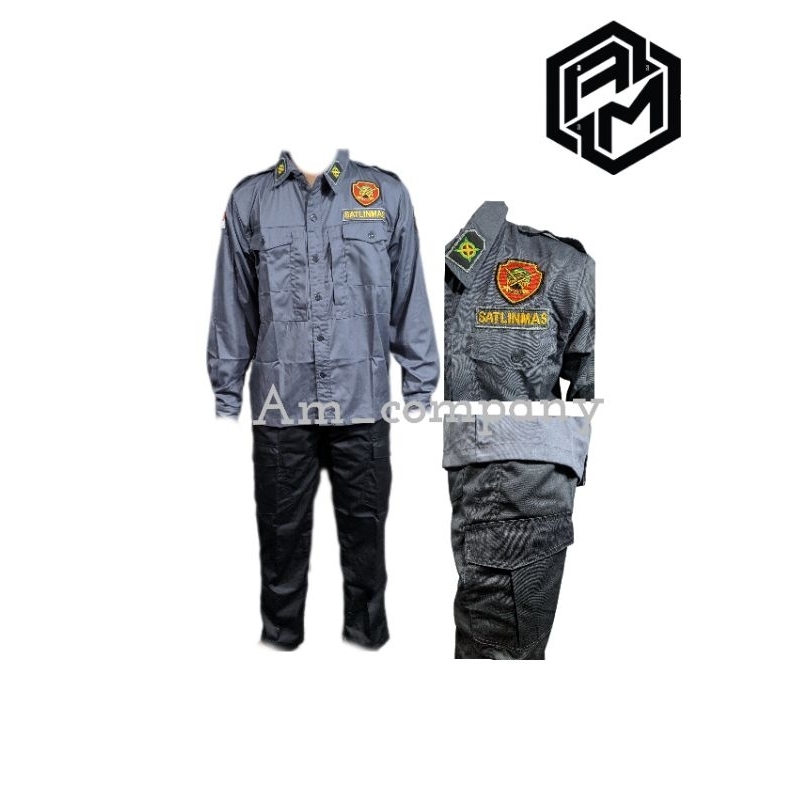 Jual SERAGAM LINMAS TERBARU LENGKAP / BAJU LINMAS HANSIP TERBARU 2024 ...