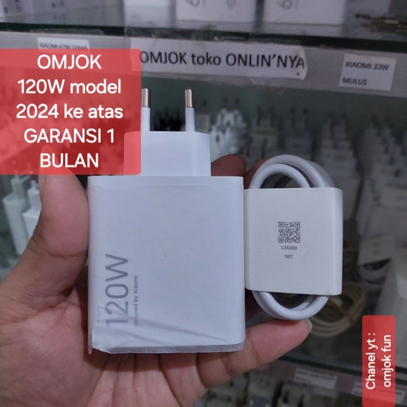 Jual Carger Xmi Ori 120watt Copotan & mulus 98 - 99% tanpa kotak hpe ...