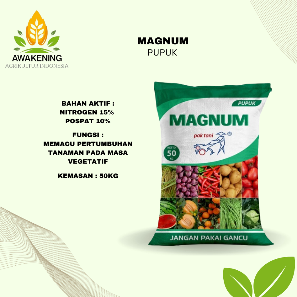 Jual PUPUK NPK MAGNUM PAK TANI Kemasan 50kg | Shopee Indonesia