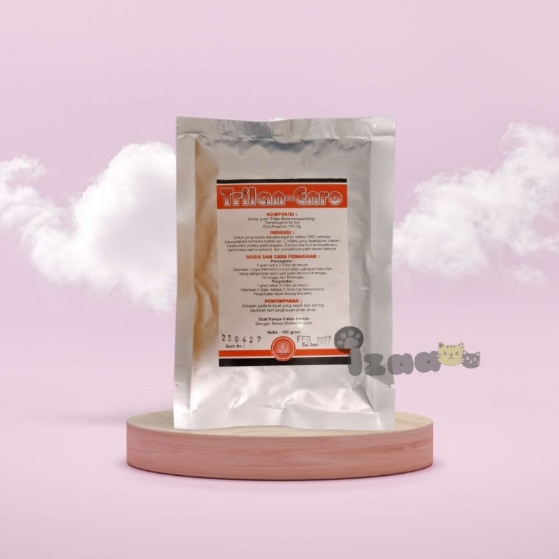 Jual TRILAN-ENRO TRIMETHOPRIM ENROFLOXACINE obat pencegahan infeksi ...
