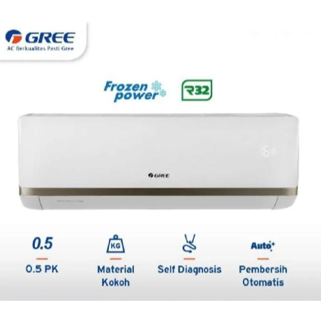 Jual AC GREE 1/2 PK Seri Standart Series R32 - Non Inverter | Shopee ...