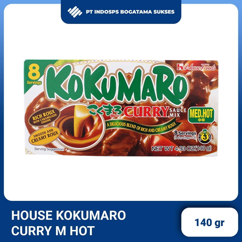 Jual House Kokumaro Curry M Hot | Kari Jepang | Japan Curry 140 gr ...