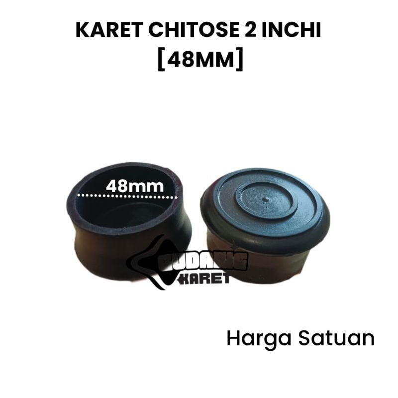 Jual Karet Chitos 2 inch Dm 48mm / Karet Besi pipa / Karet Kursi/ Karet ...