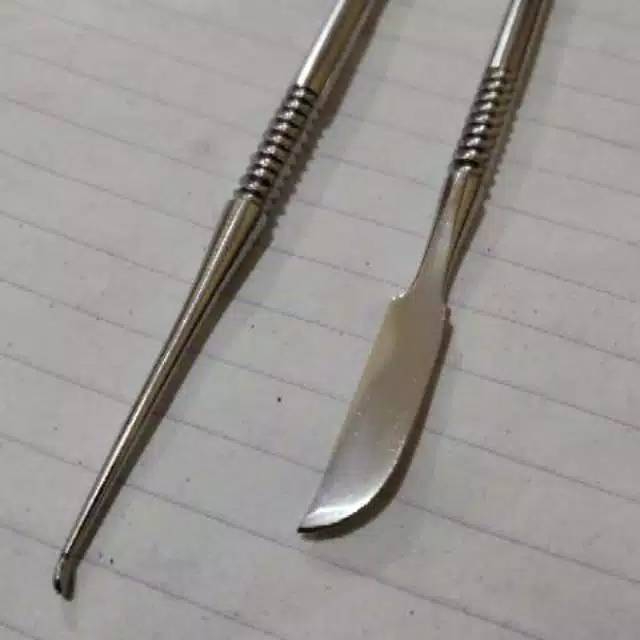 Jual LECRON lekron wax Carver pisau malam dental instrumen stainless ...