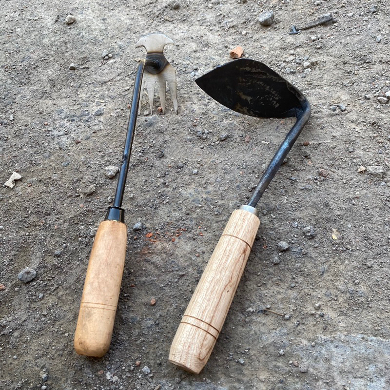 Jual Paket Hemat 2 Pcs Kored Rumput dan alat pencabut Rumput Gagang ...