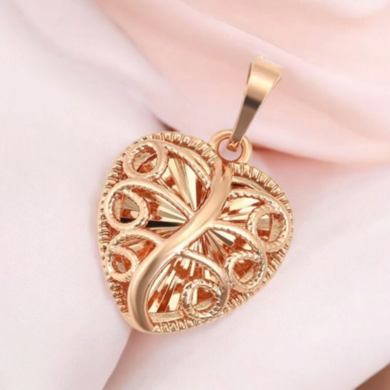 Jual Liontin Elegant Rose Gold Color LX26 | Shopee Indonesia