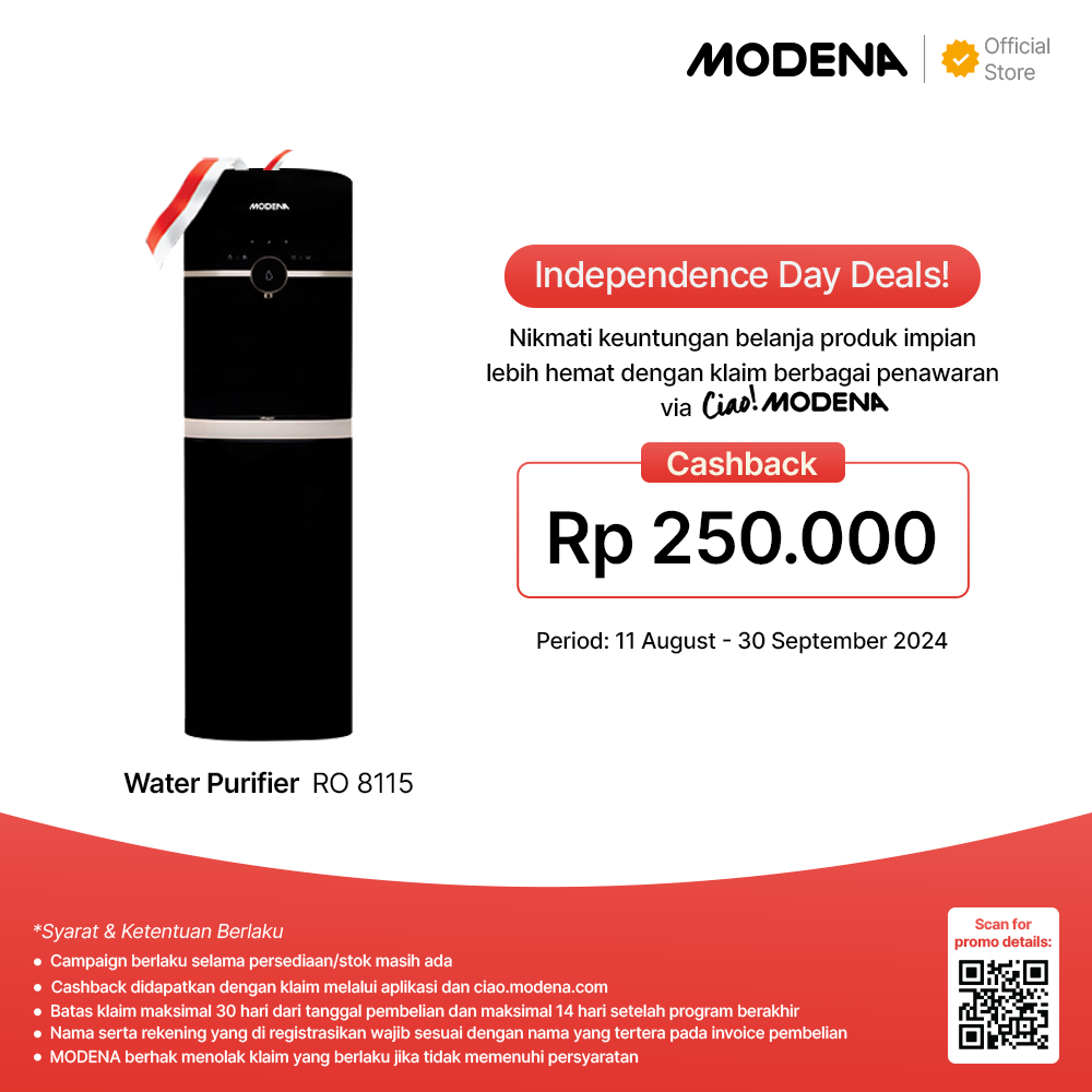 Jual MODENA Water Purifier - RO 8115 | Shopee Indonesia