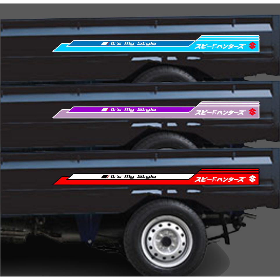 Jual STIKER VARIASI BAK CARRY -STRIPING BAK PICK UP CARRY KEREN ...