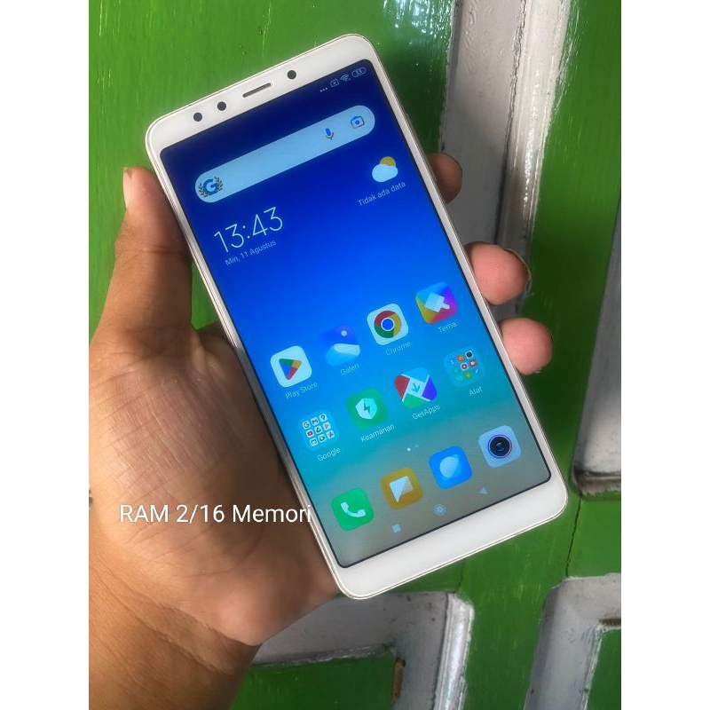 Jual Redmi 5 handphone second berkualitas kondisi normal siap pake ...