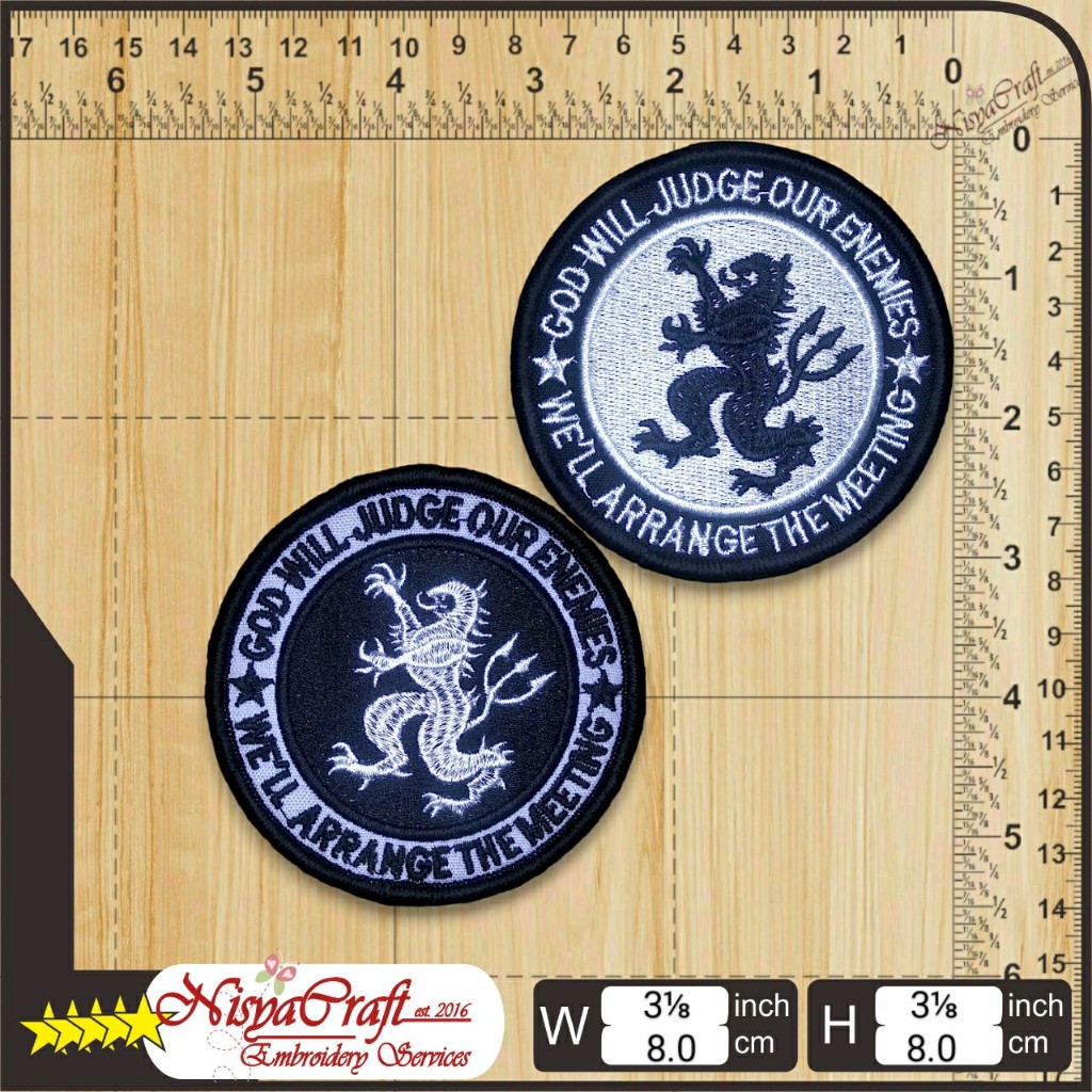 Jual NCEP0102-00522 US NAVY Lion God Will Judge Our Enemy | NAVY SEALS TEAM 6 SQUADRON | Badge ...