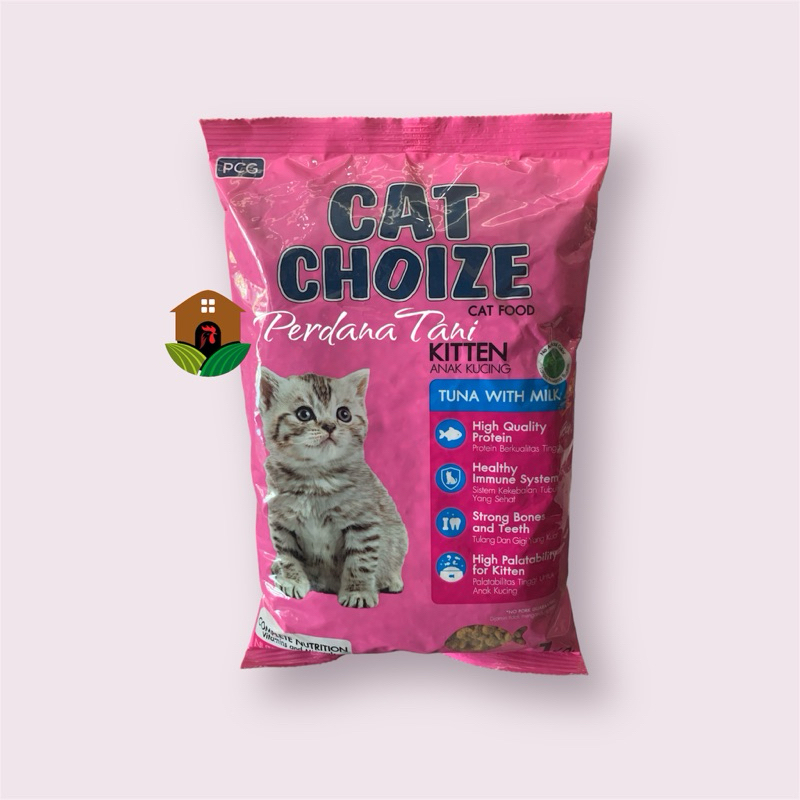 Jual cat choize pink / makanan kucing / 1 pcs / 1 kg | Shopee Indonesia