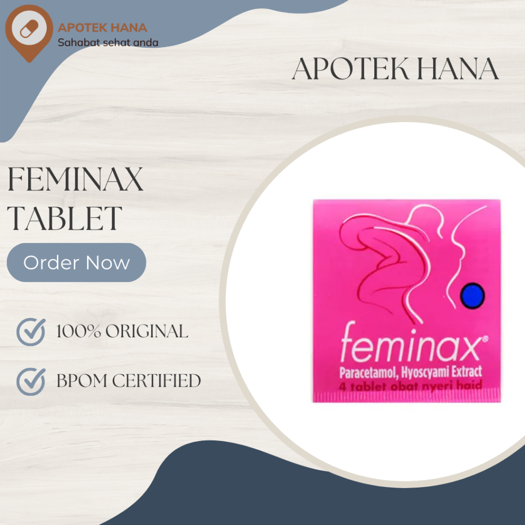 Jual Feminax Tablet (Untuk Nyeri Haid) | Shopee Indonesia