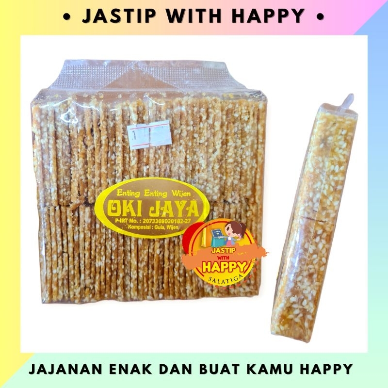 Jual Enting - Enting Tipis Wijen Kotak Khas Salatiga 250gram | Shopee ...