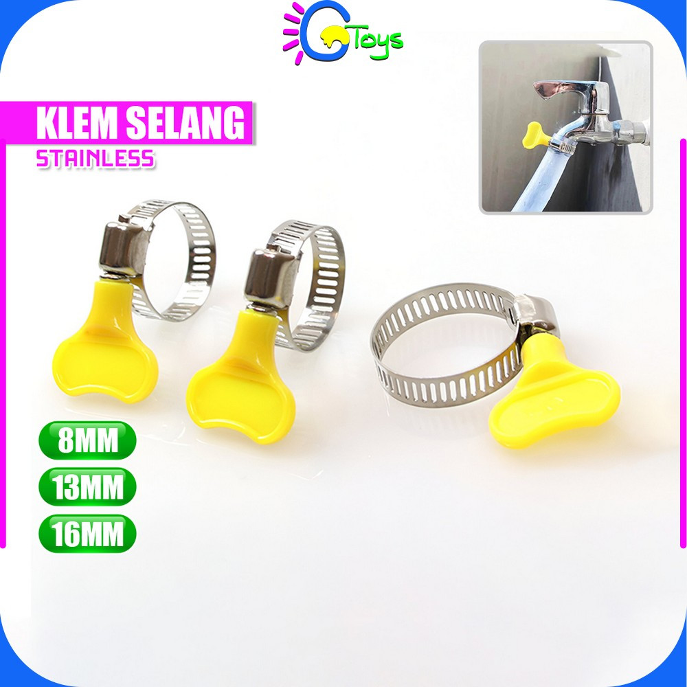 Jual CR-C1113 Stainless Klem Selang Air Serbaguna / Klem Selang Kuping ...